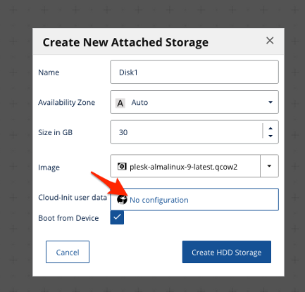 Installing Plesk on IONOS Cloud | Plesk Obsidian documentation